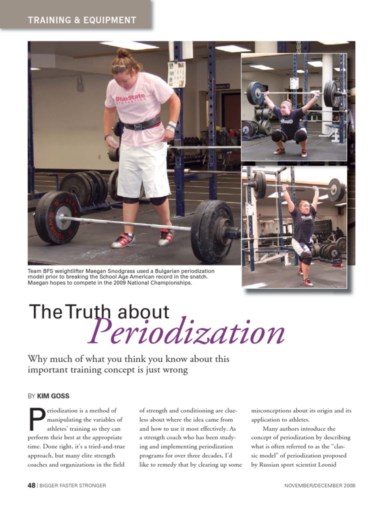 Periodization Review | PDF | Strength Training | Recreation