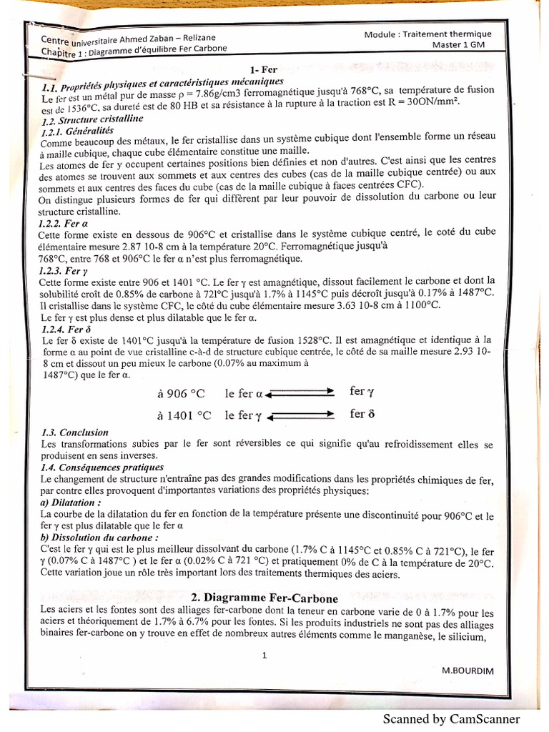Traitement Thermique | PDF