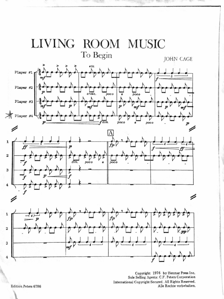 Living Room Music Cage | PDF