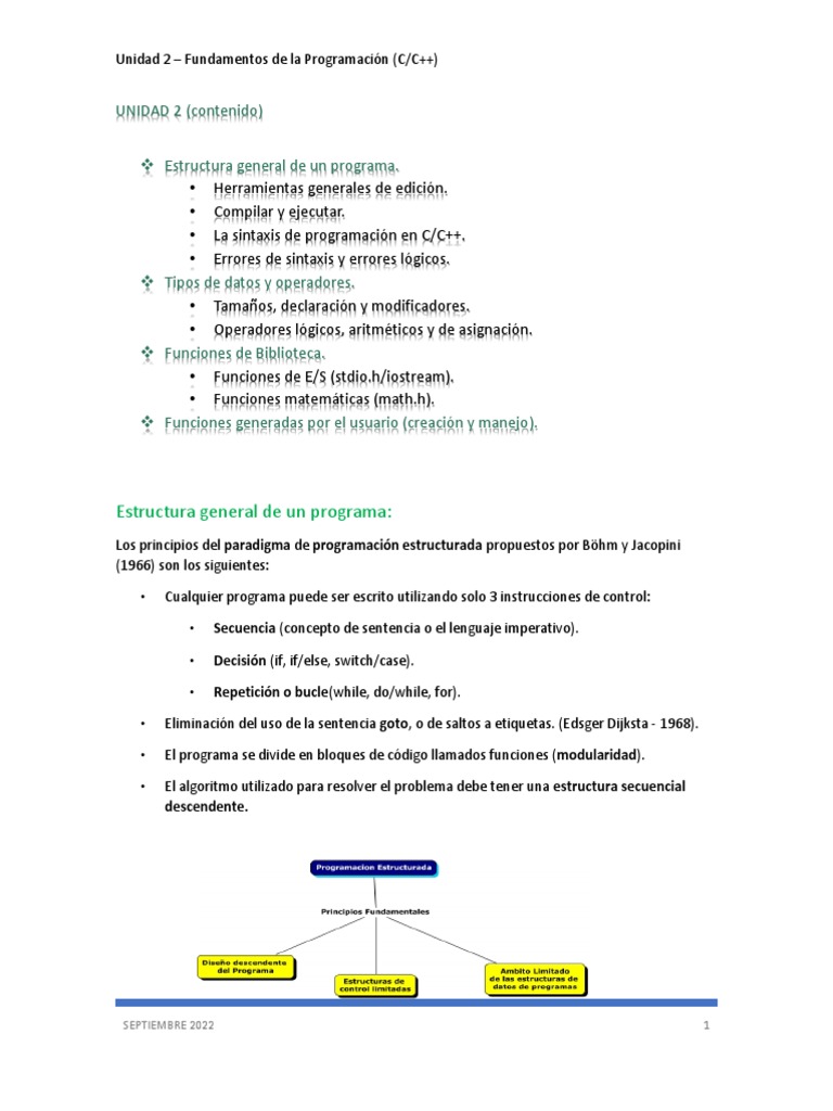 Unidad 2 | PDF | Algoritmos | C