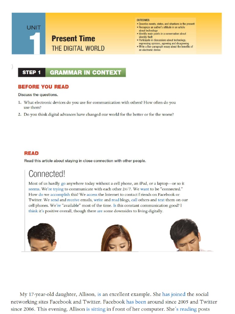 Avanzado 4: Speaking Unit 3 Guide | PDF