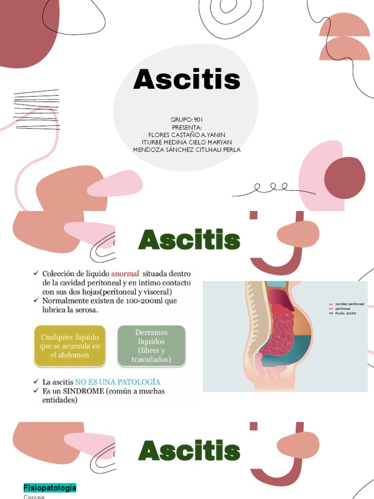 ASCITIS | Descargar gratis PDF | Especialidades Medicas | Gastroenterología