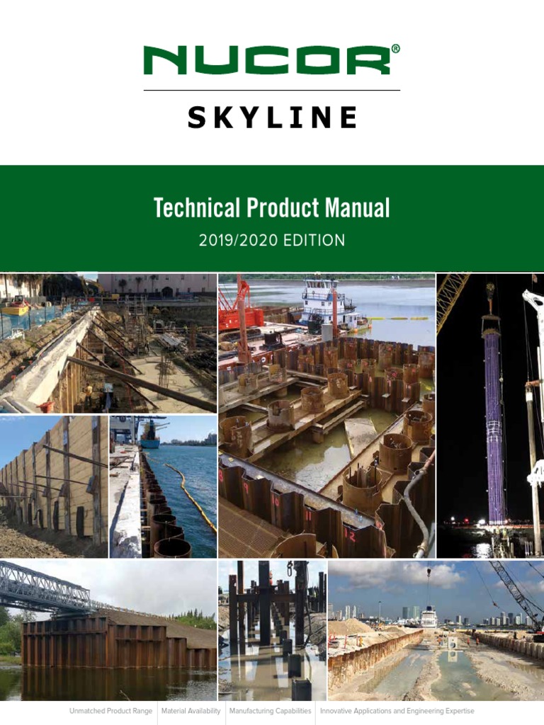 4 1 Technical Product Manual En Pdf Deep Foundation Civil