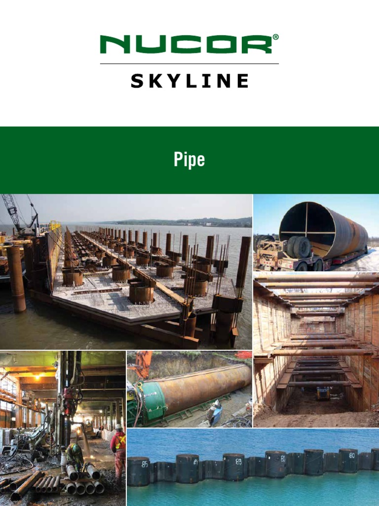 Nucor Skyline Pipe Guide | PDF | Pipe (Fluid Conveyance) | Welding