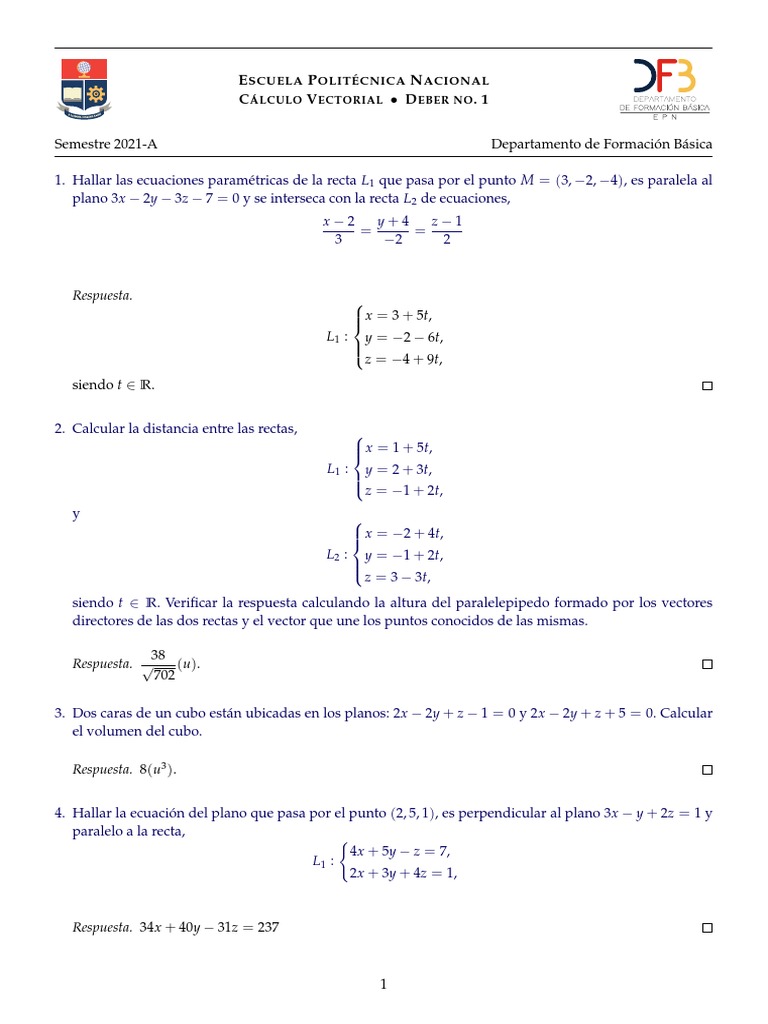 Deberes 01 | PDF | Matemáticas | Álgebra abstracta