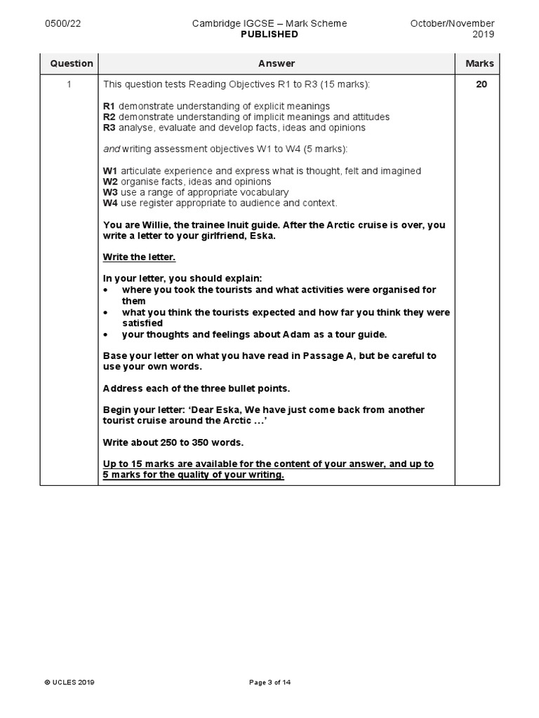 T1 Ca Fle Ms Directed Writing 202223 Pdf