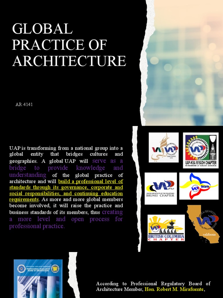 Global Architecture Practice Insights | PDF | Asia Pacific Economic ...