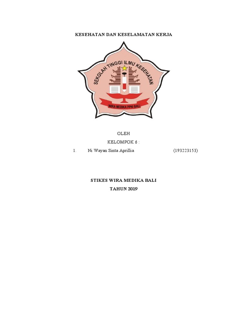 Kesehatan dan Keselamatan Kerja K3 | PDF | Kesehatan Holistik