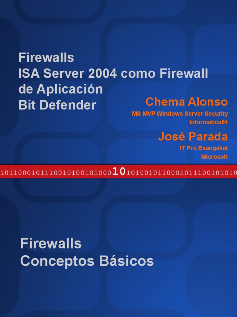 Filtrado de aplicaciones en ISA Server 2004 | PDF | Cortafuegos (informática) | Red privada virtual