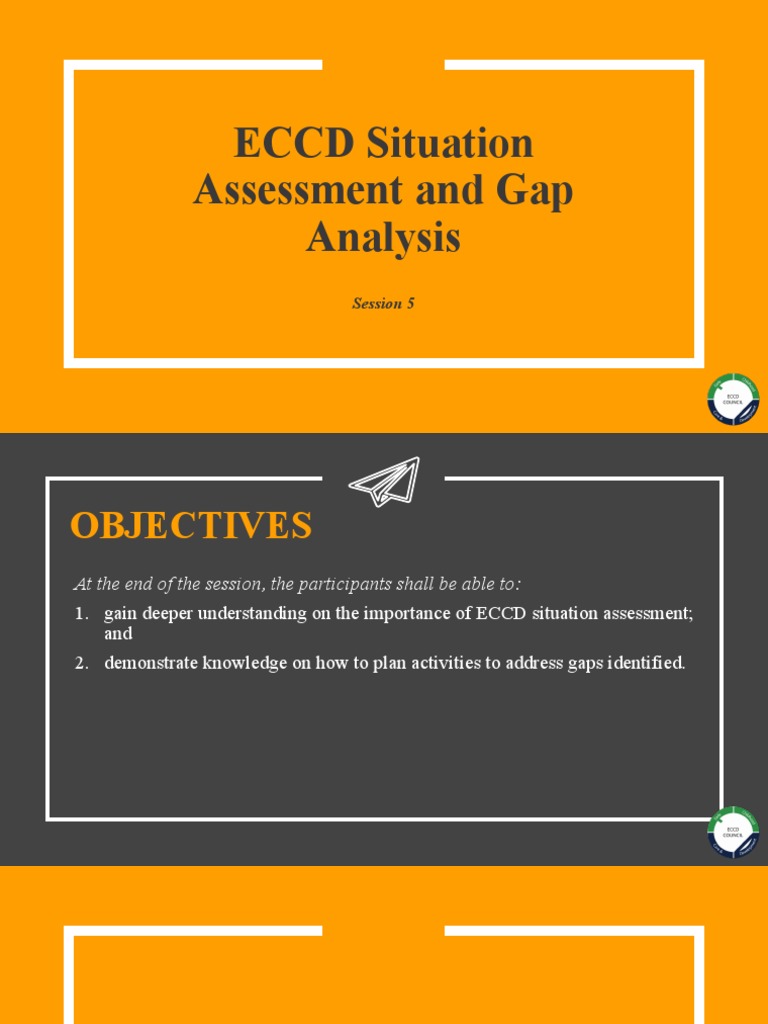ECCD Assessment and Gap Analysis Guide | PDF | Emergency Management ...