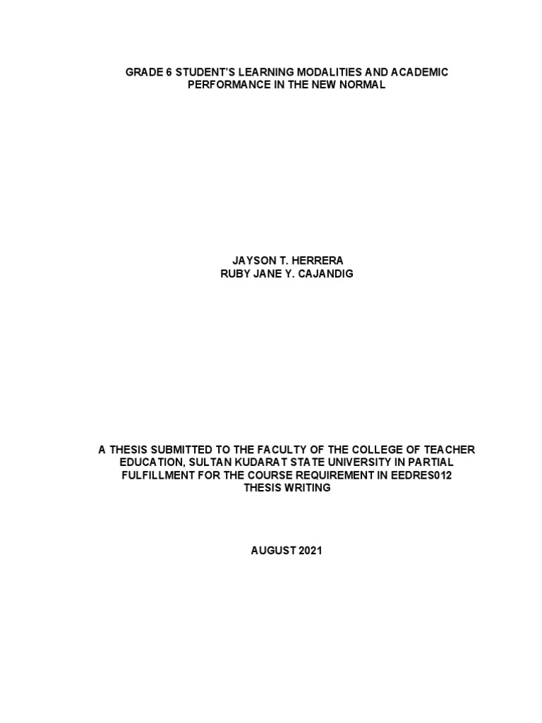 Sample Preliminary Pages | PDF | Thesis | Doctor Of Philosophy