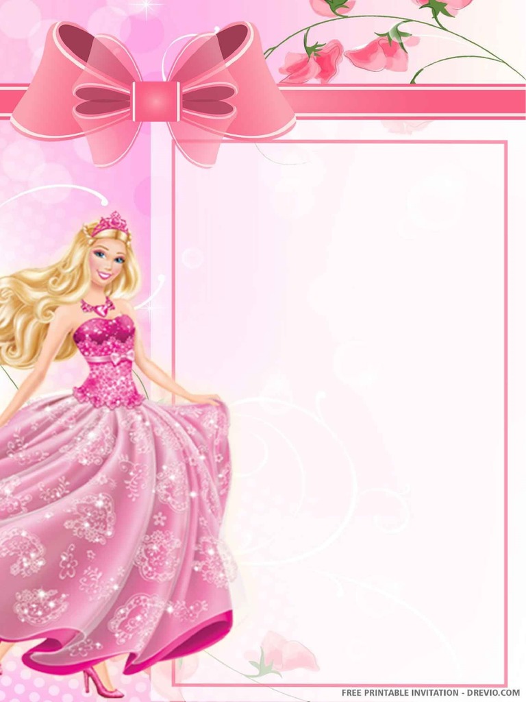 Papel de Carta - Barbie | PDF