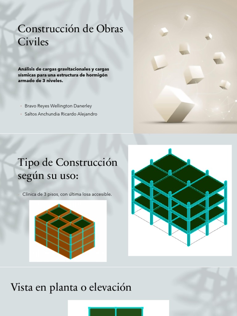 Ejercicio Construcción de Obras Civiles | PDF | Hormigón