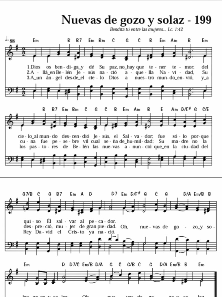 Nuevas de Gozo y Solaz | PDF