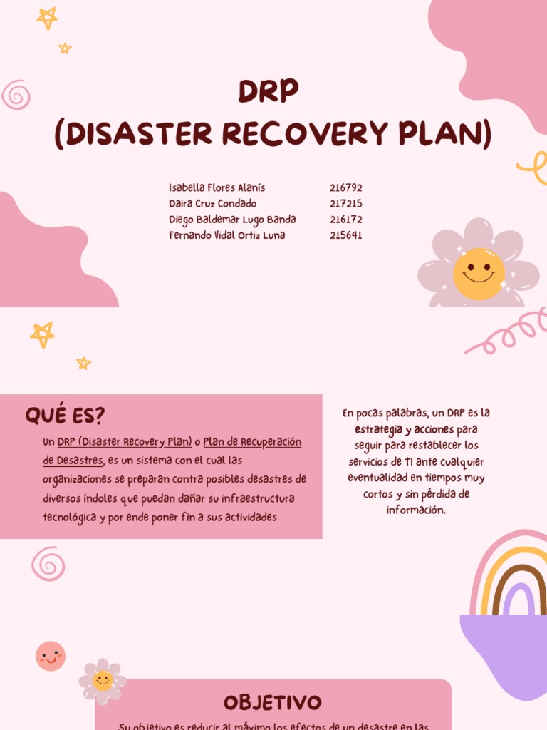 DRP (Disaster Recovery Plan) | PDF | Computación en la nube | Centro de ...