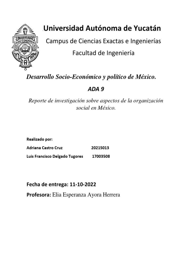 Ada9 Acc LDT | PDF | Organización no gubernamental | México