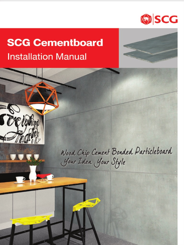 SCG Cementboard Installation Manual 0117 Compressed | PDF