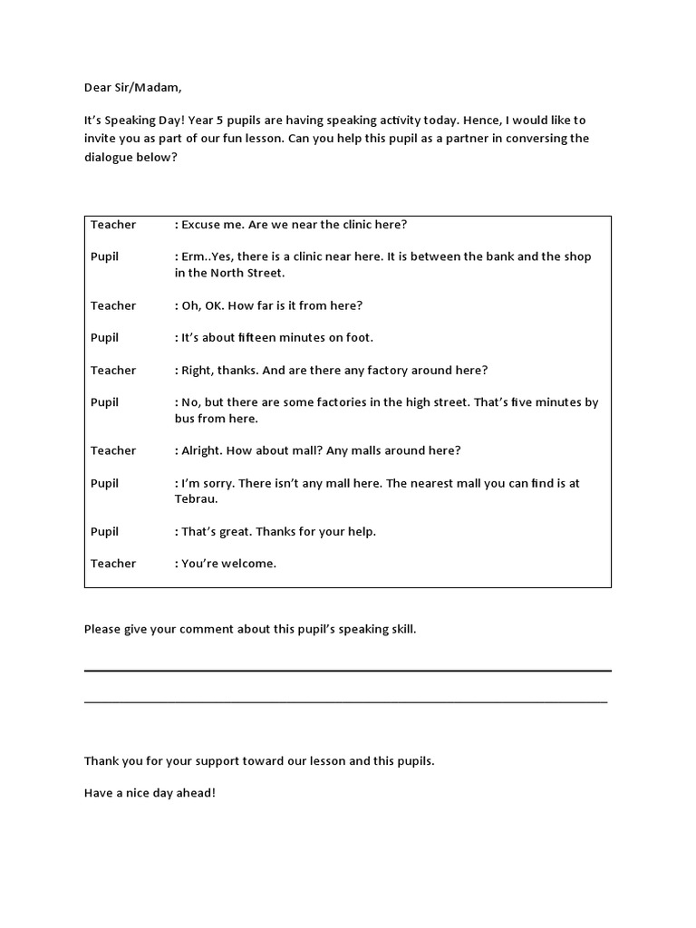 Speaking Activity | PDF