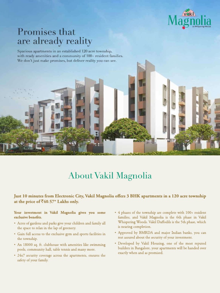 Vakil Magnolia 3760 | PDF