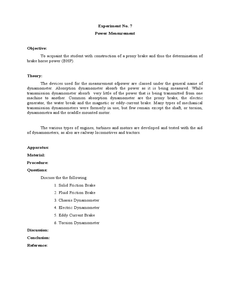 Experiment No. 7 | PDF