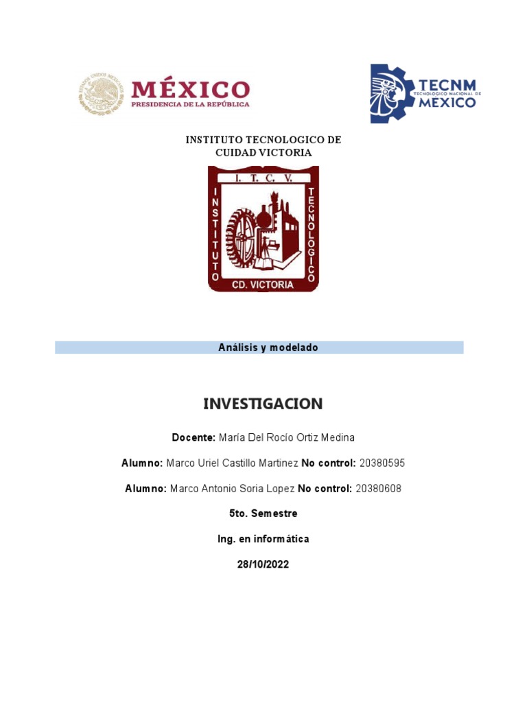 Inv Tema 3.2 | PDF | Objeto (informática) | Póliza de seguros