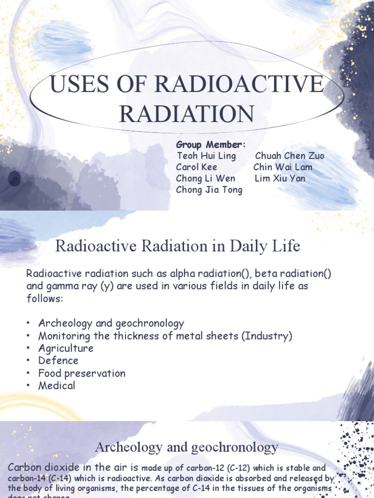 Everyday Uses of Radioactivity | PDF | Radioactive Decay | Gamma Ray