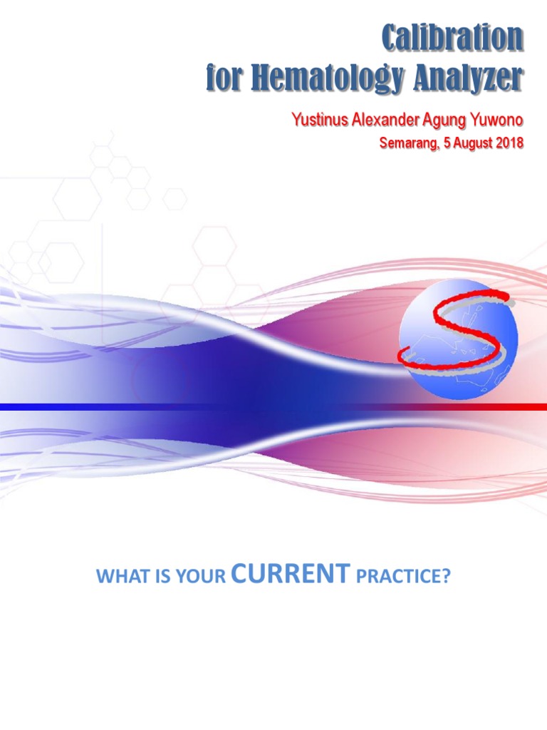 Hematology Calibration 1 | PDF | Calibration | Accuracy And Precision