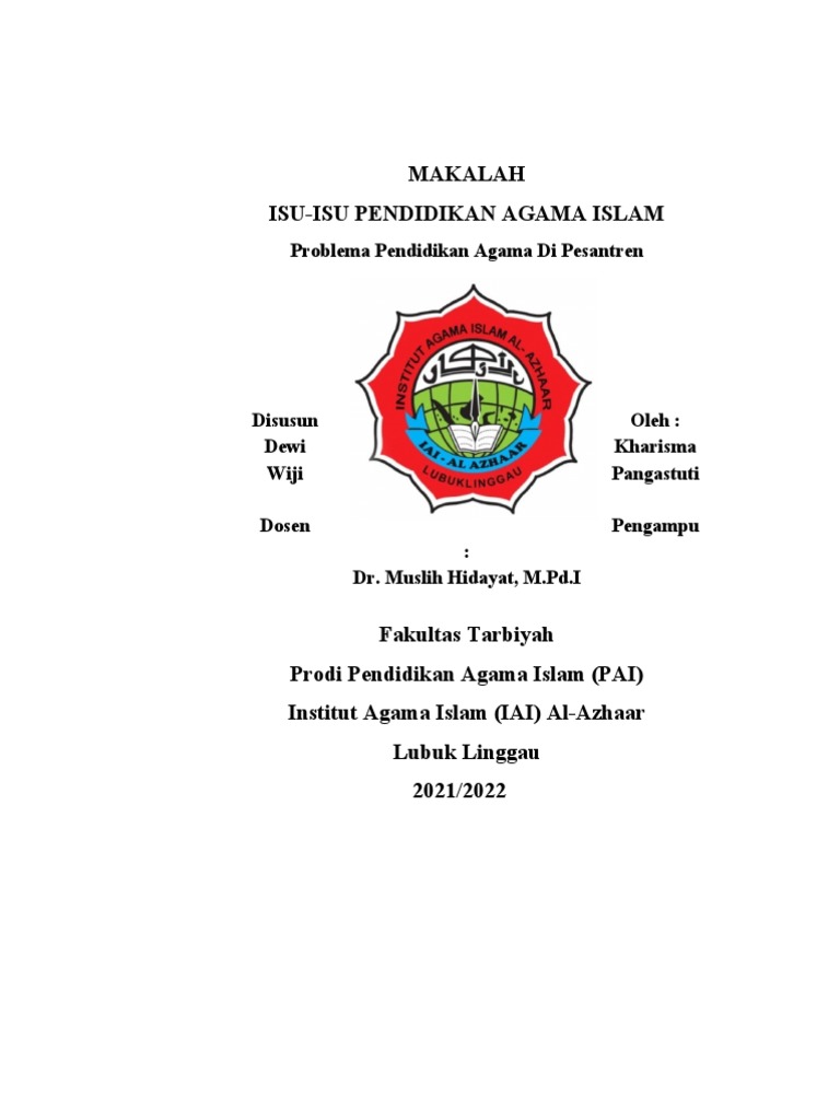 Makalah Isu Isu Pendidikan Pdf 