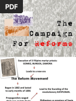 The Reform Movement Graciano Lopez Jaena | PDF | Philippines