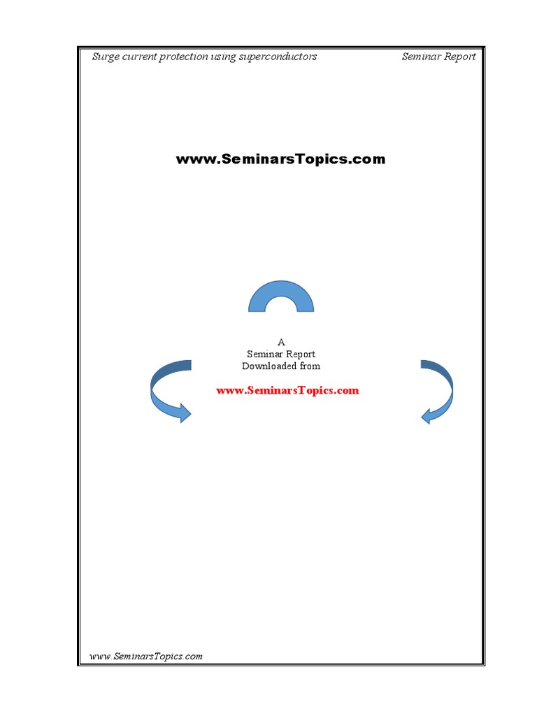 Surge Current Protection Using Superconductors 8704 3SPdQYZ | PDF ...