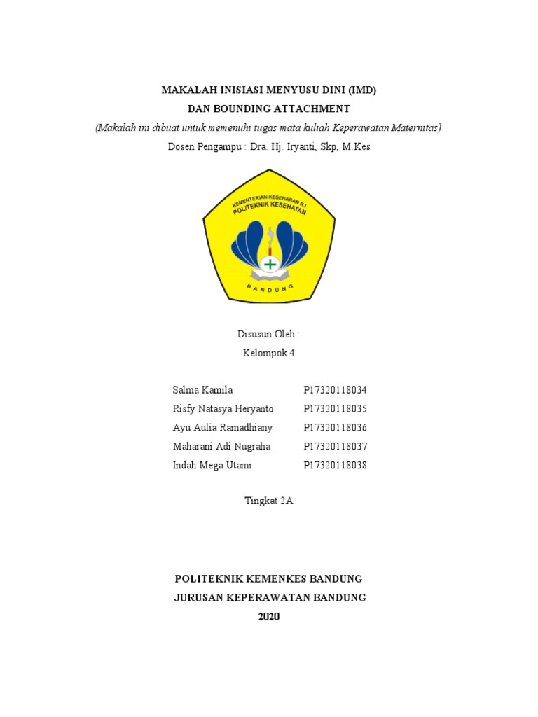 IMD dan Bounding Attachment pada Bayi | PDF