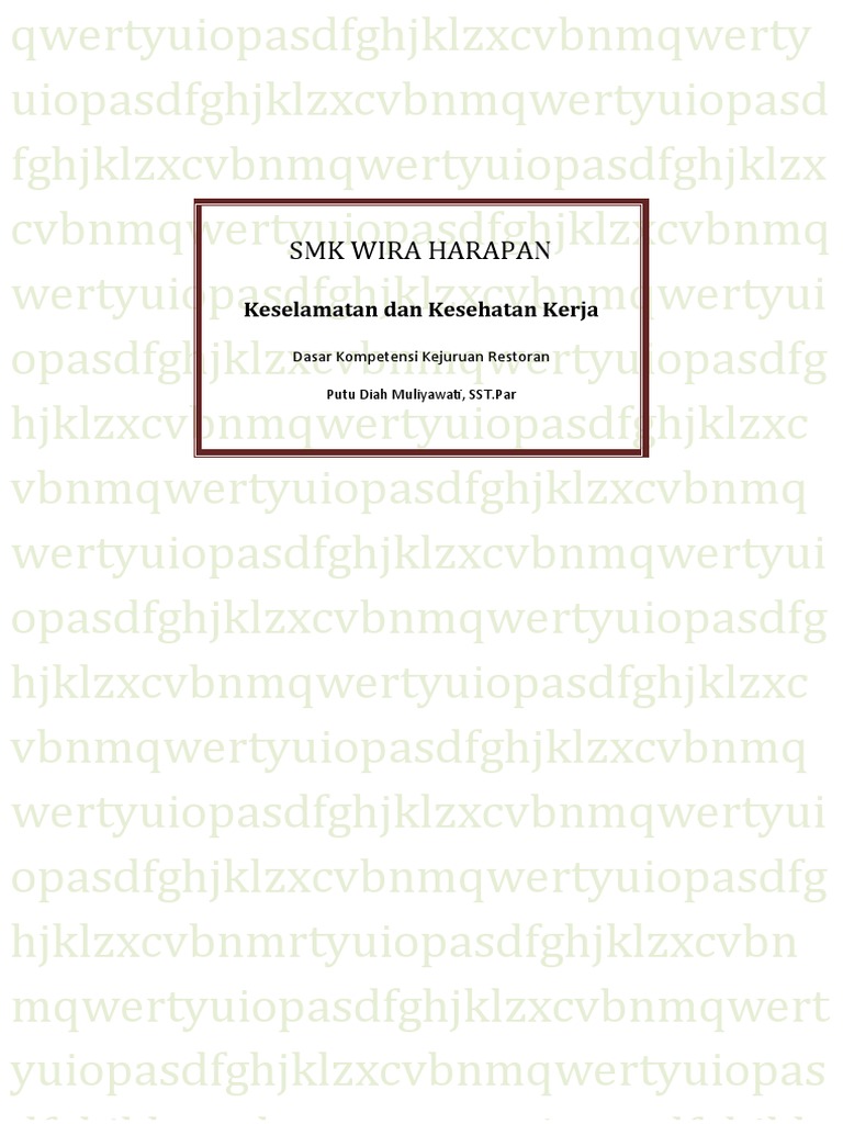 Kesehatan Dan Keselamatan Kerja K3 Pdf Bisnis Teknologi Rekayasa