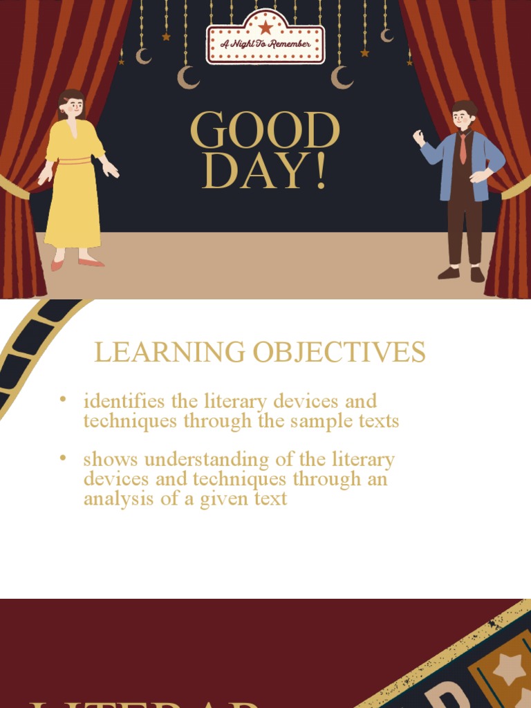 Lesson 3 - Literary Devices and Techniques | PDF | Paranoia ...