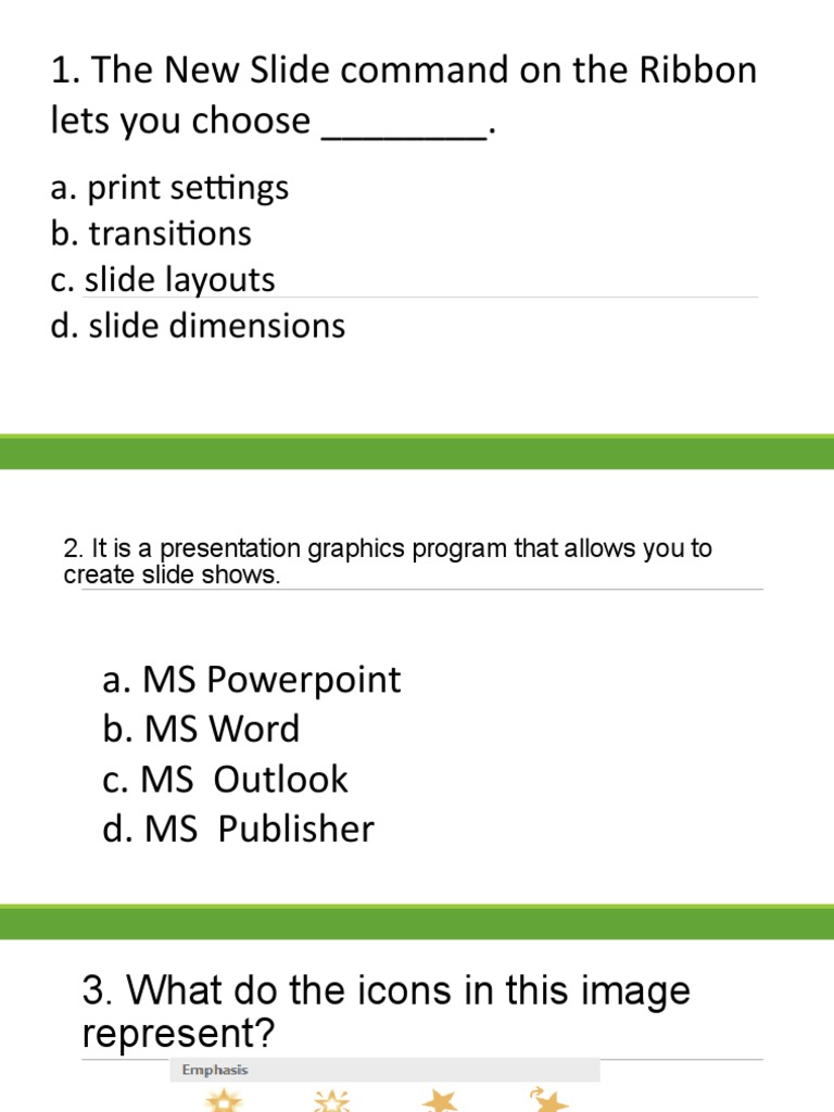 QUIZ Powerpoint | PDF | Computer Science | Software Development