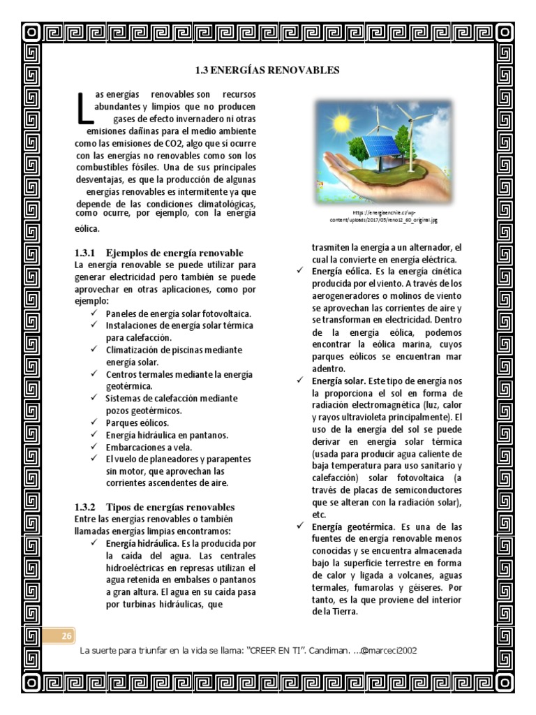 Actividad 2 - Energías Renovables | PDF | Energía renovable | Energía solar