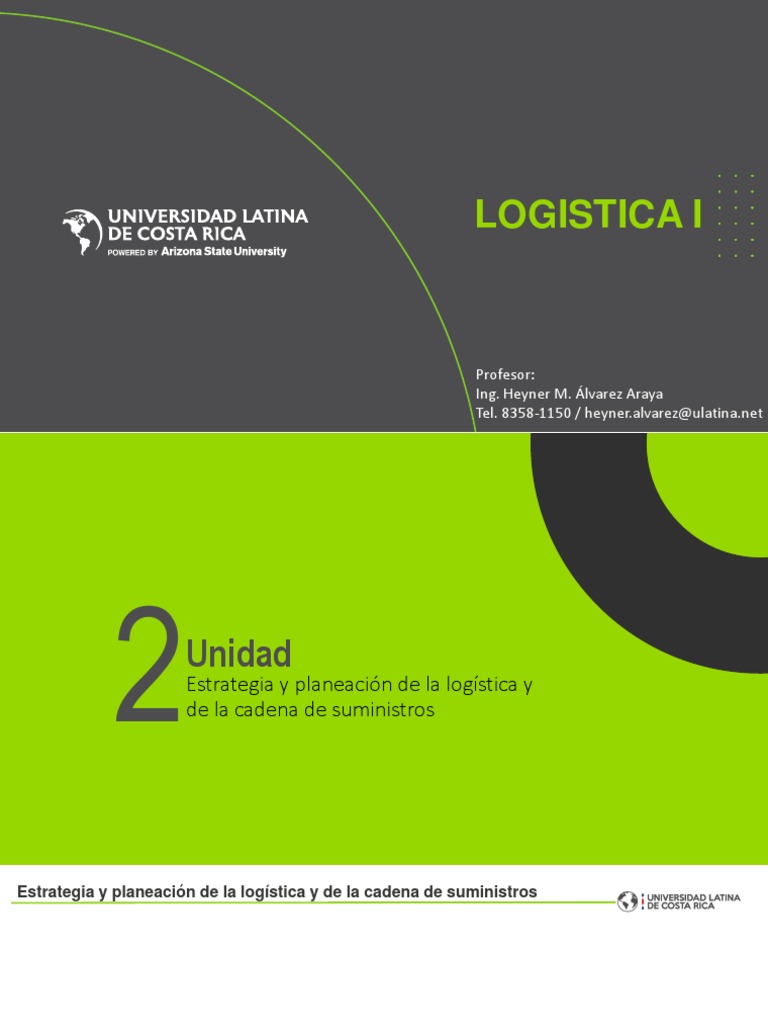 Tema II. Estrategia y Planeación de La Logística y de La Cadena de Suministros | PDF | Logística ...