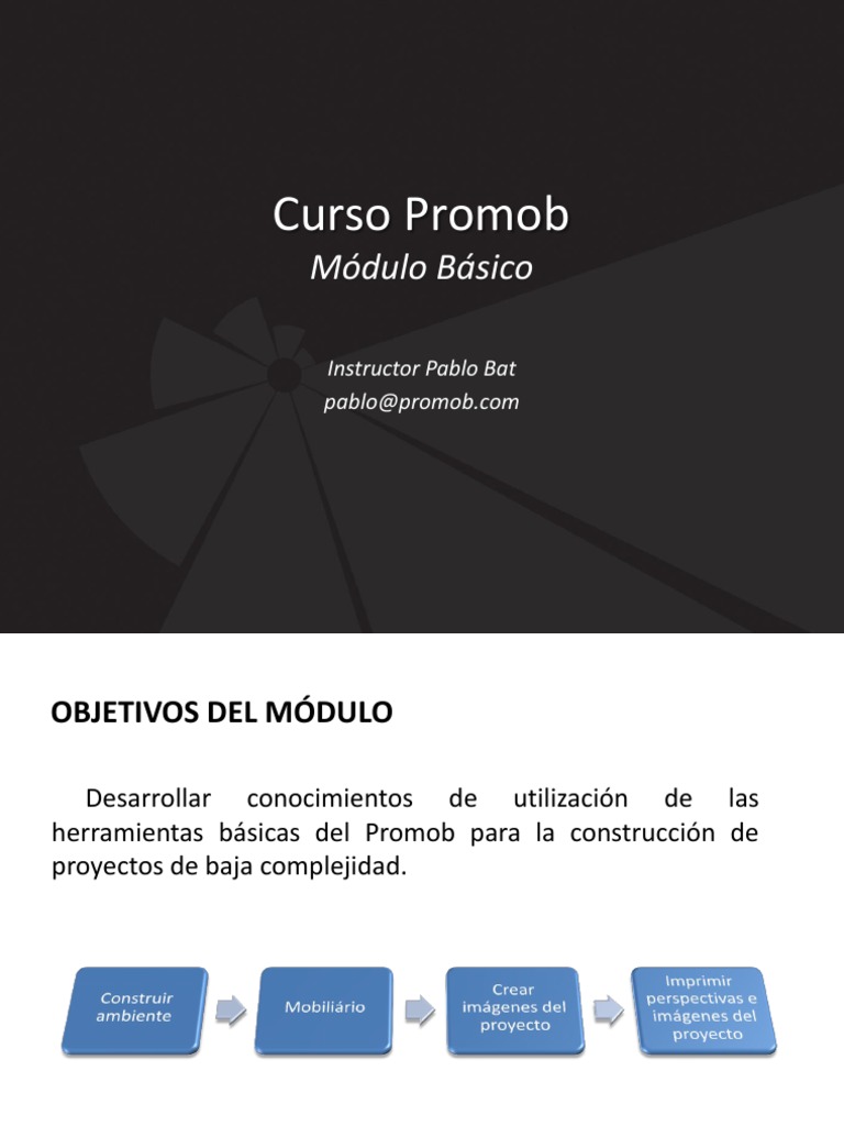Modulo Basico Promob | PDF | Ventana (informática) | Interfaces ...