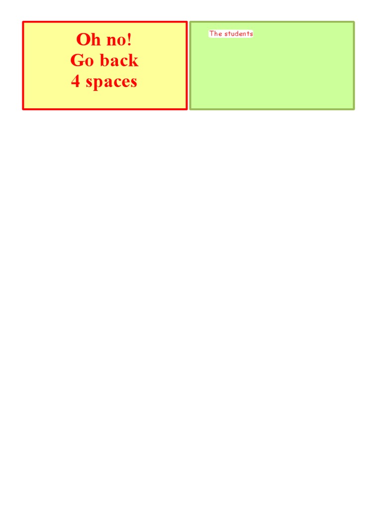 Personal Pronouns Board Game Boardgames Games - 106859 | PDF