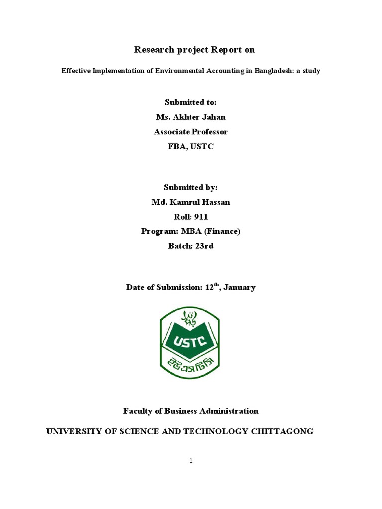 Research Paper | PDF | Accounting | Cost