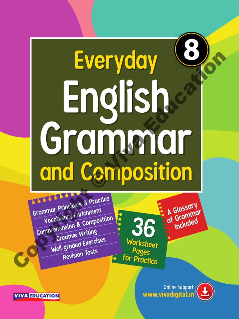 Eng Grammar Book 8 | PDF | Preposition And Postposition | Noun