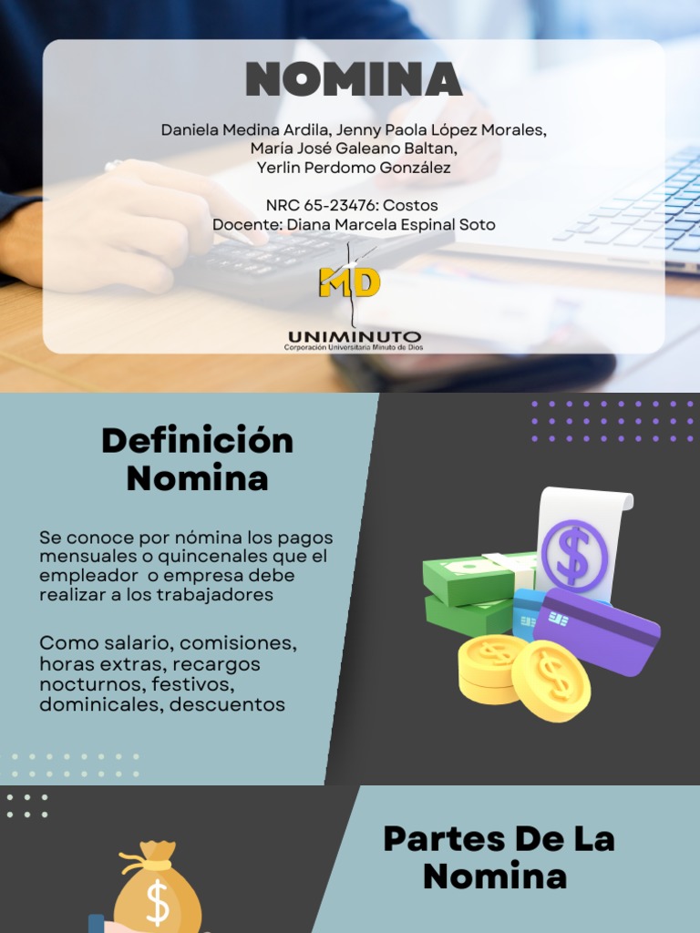 Nomina | PDF | Salario | Pensión