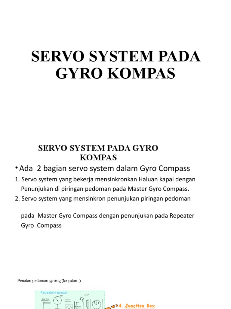 Gyro Compass - Asy Antiib Pertemuan 7 Servo System | PDF | Teknologi & Rekayasa | Sains & Matematika