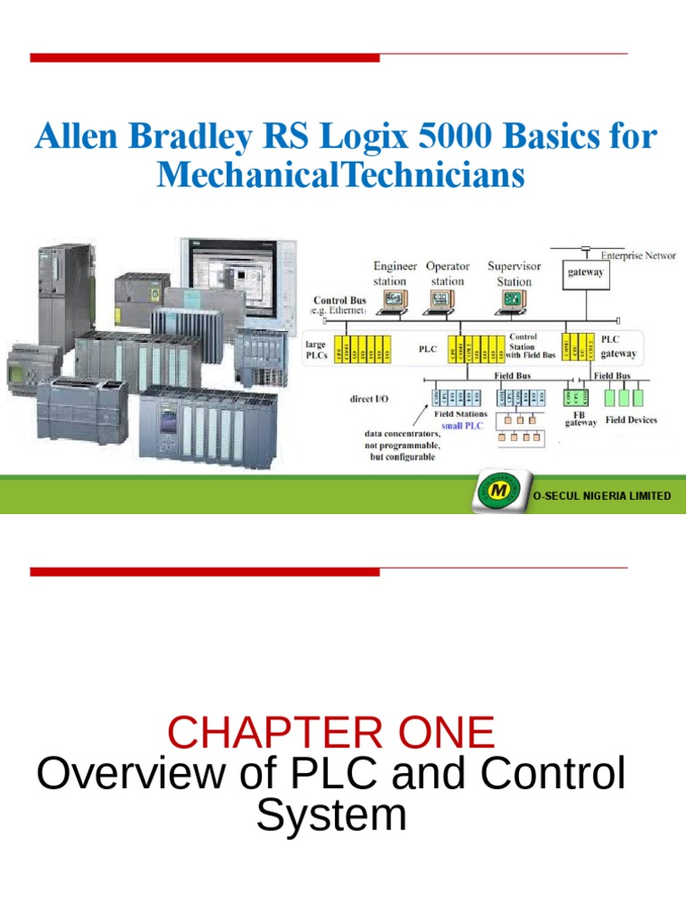 Allen Bradley RS Logix 5000 Basics For Mechanical Technicians Manual | PDF | Programmable Logic ...