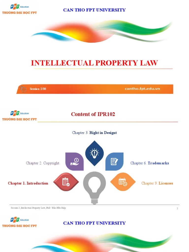 Chap 1. Overview of Intellectual Property Law | PDF | Intellectual ...