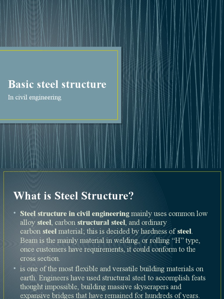 Basic Steel Structure - Latest | PDF | Steel | Structural Steel