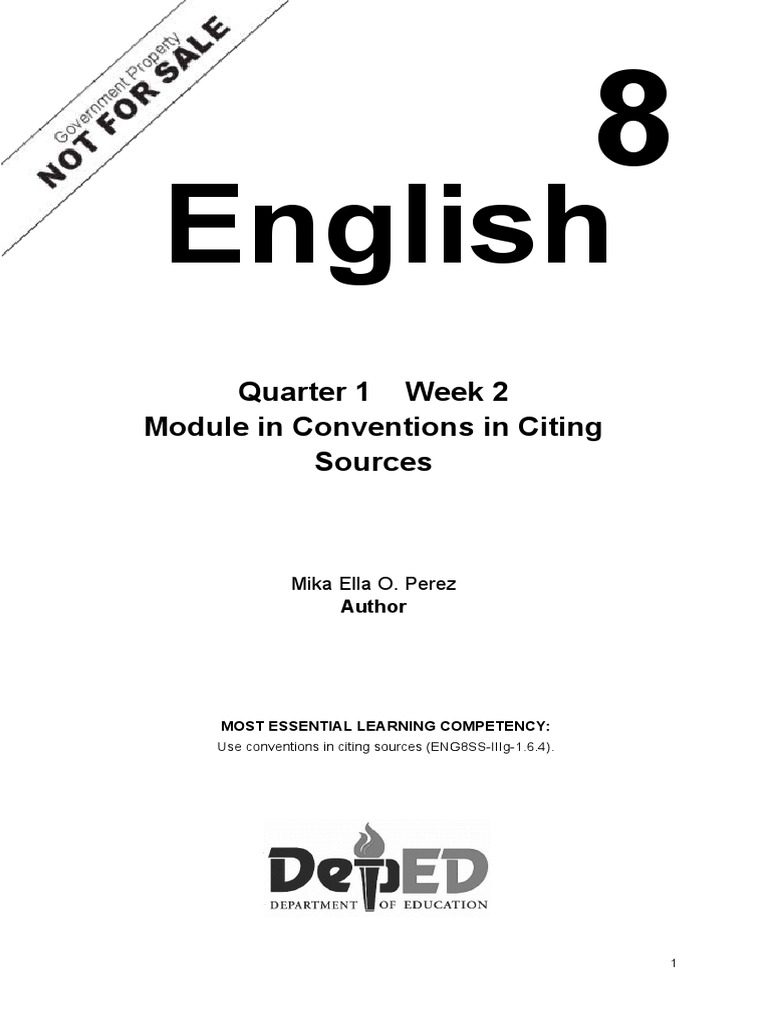 Citing Sources: Essential Conventions Guide | PDF | Citation | Apa Style