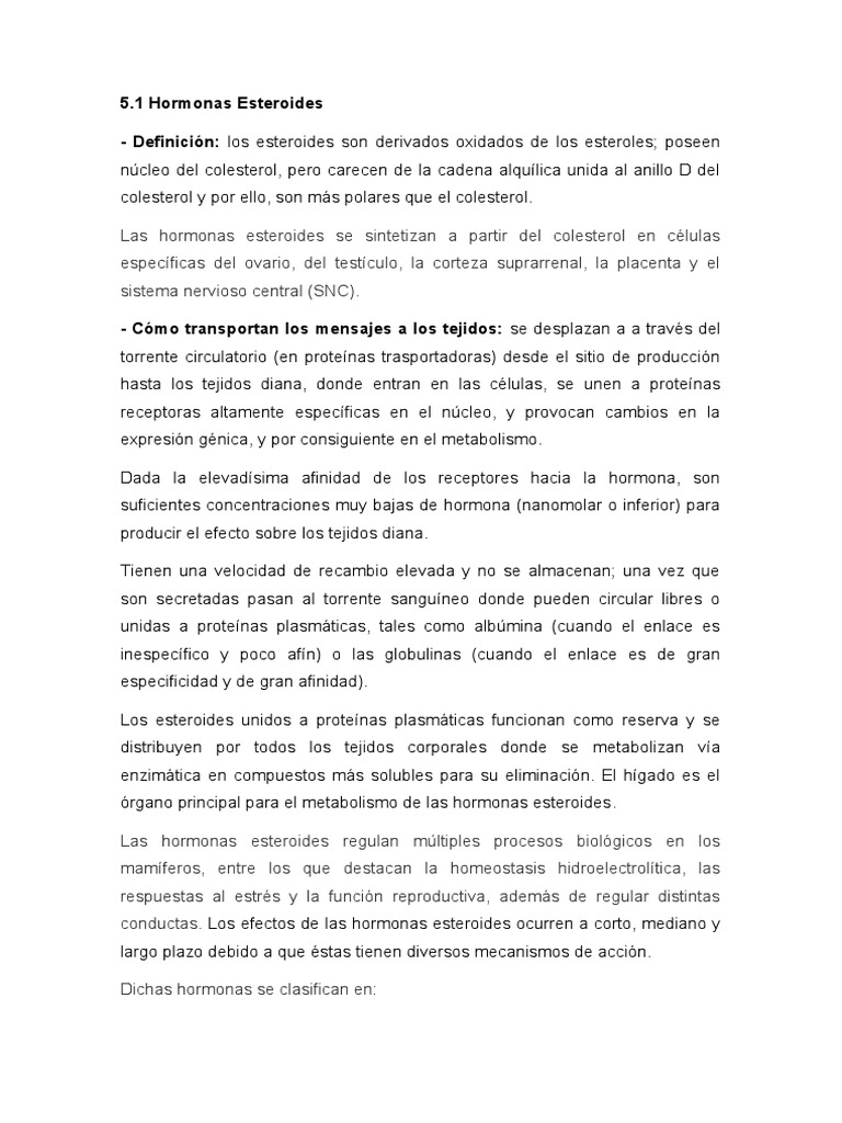 ESTEROIDE | PDF | Testosterona | Hormona luteinizante