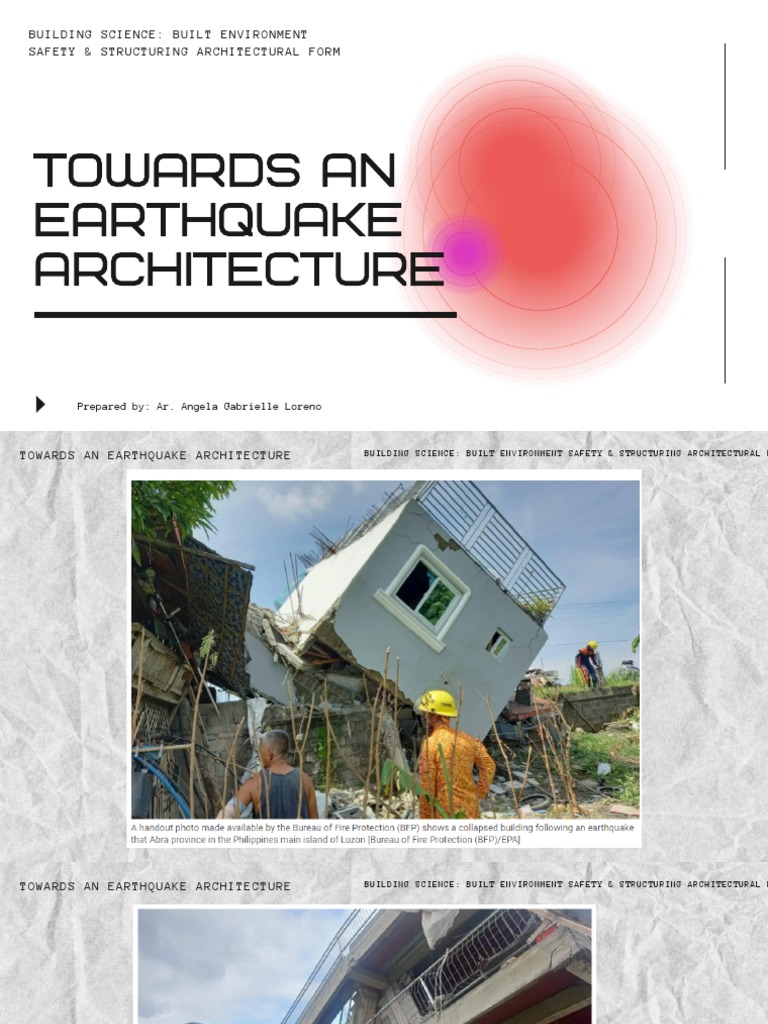 Earthquake Architecture | PDF | Earthquakes | Earthquake Engineering