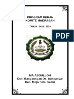 Laporan Kegiatan Komite Madrasah | PDF