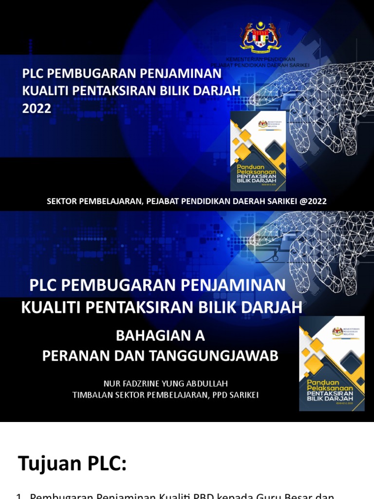 Slaid PLC Pembugaran Penjaminan Kualiti PBD 2022 | PDF